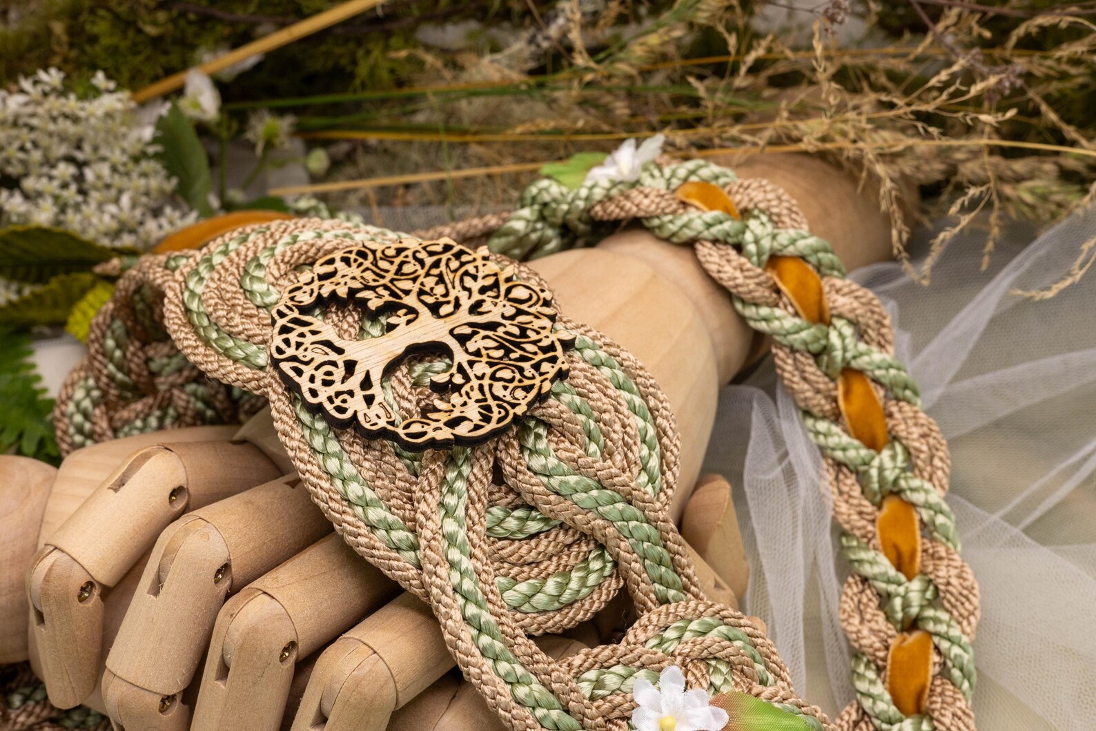 Handfasting Cord- Tree of Life 'nine Knots' Design - Custom Infinity ...