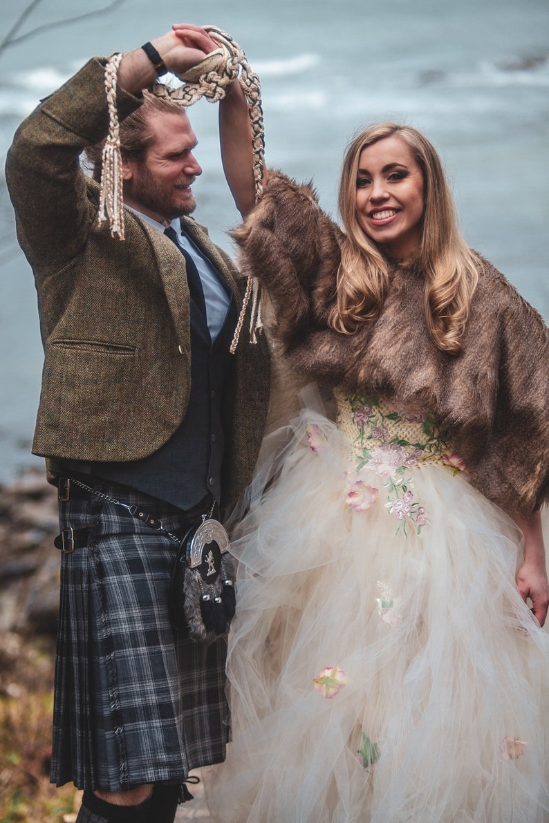 Handfasting Cord Infinity Tie Treasure Knot With Cotton and - Etsy