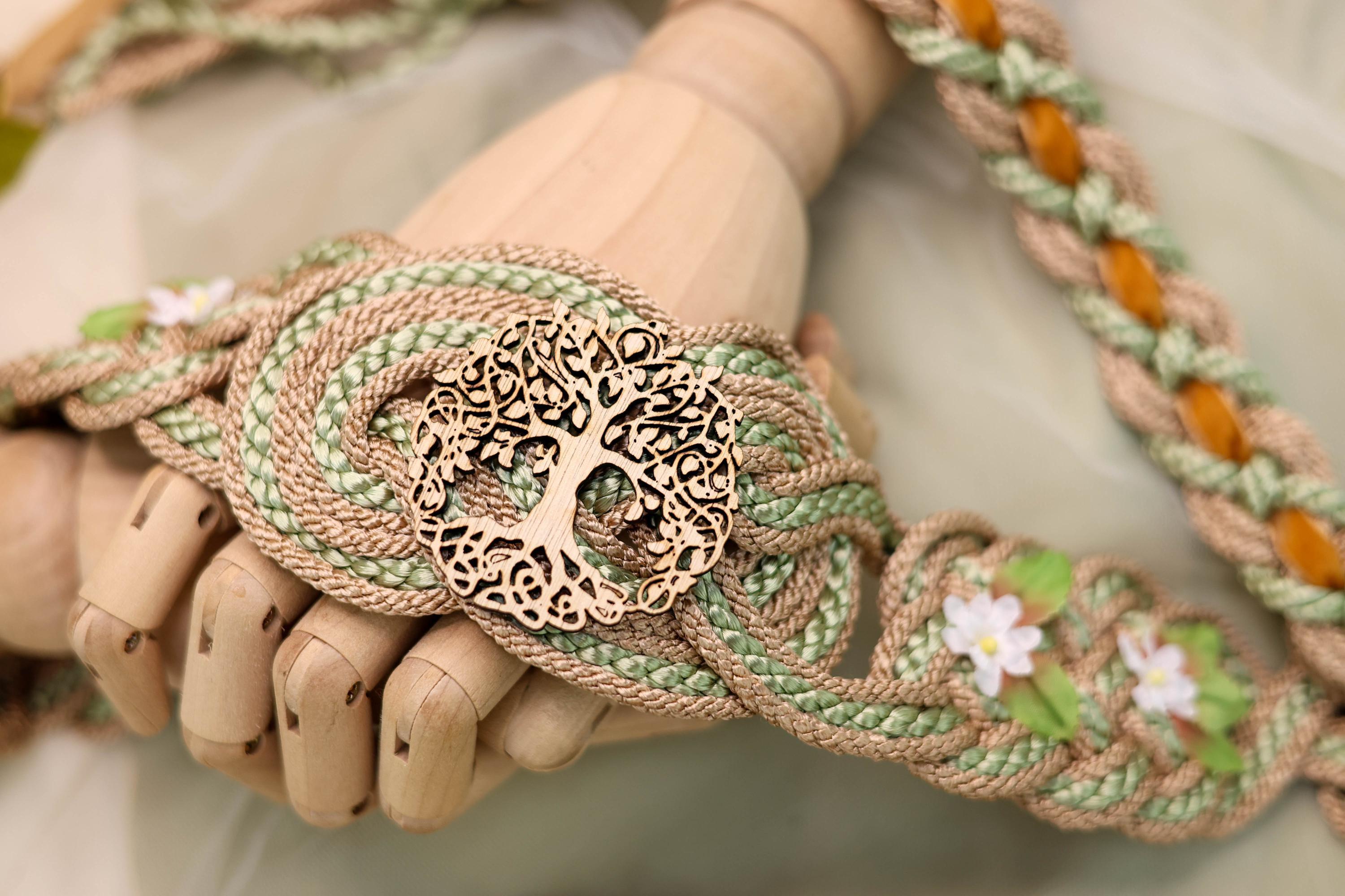 Handfasting Cord- Tree of Life 'nine Knots' Design - Custom Infinity ...