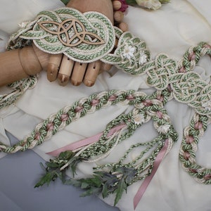 Handfasting Cord - Celtic 'nine Knots' Design - Serch Bythol - Custom ...