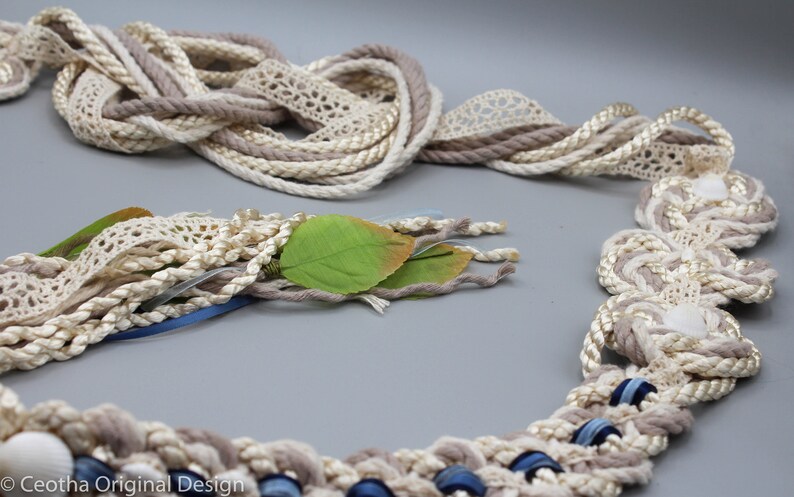 Handfasting Cord Infinity Treasure Knot With Accessories and - Etsy