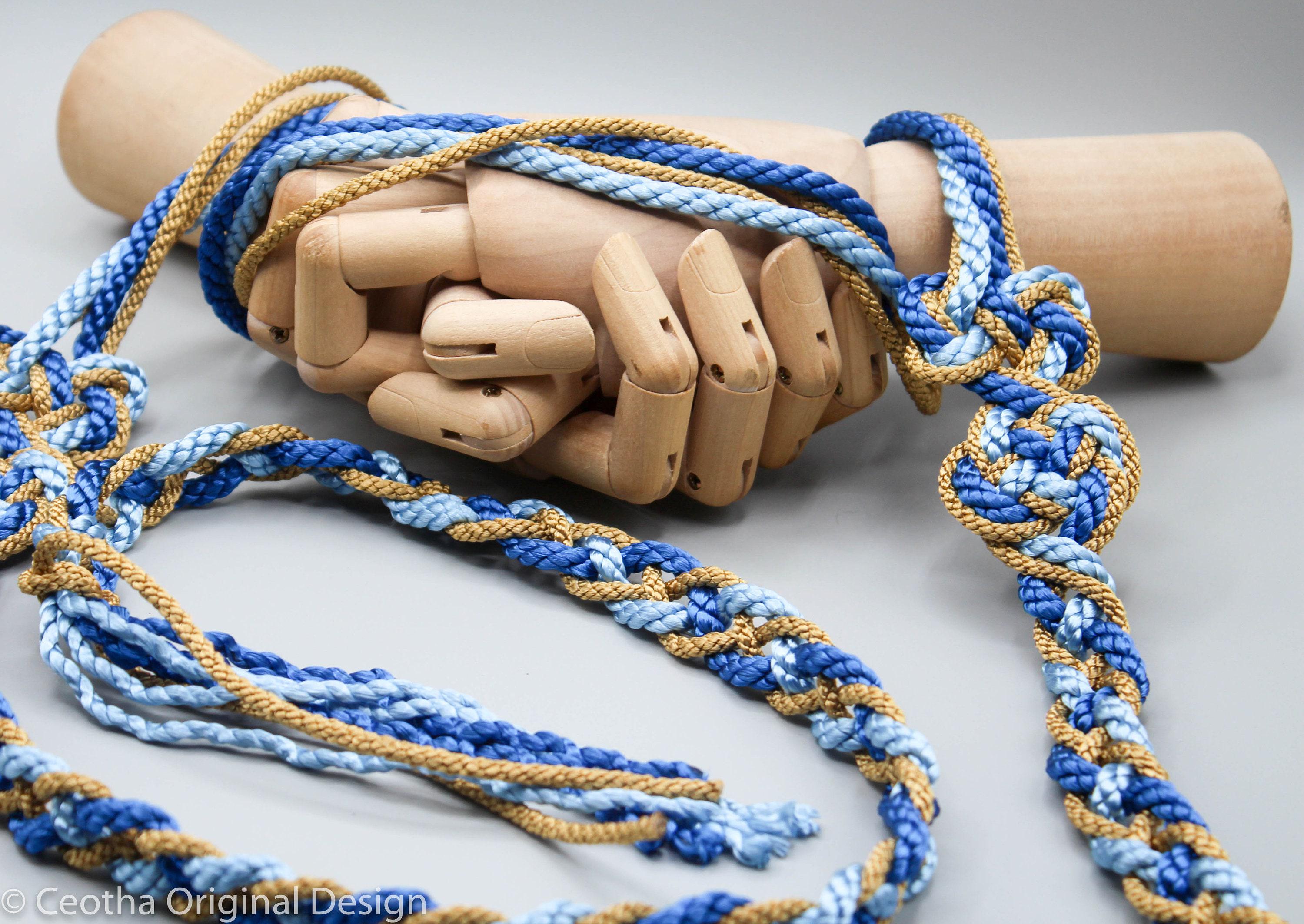 Handfasting Cord - Infinity Knot - Double Hearted Love Knot - Light ...