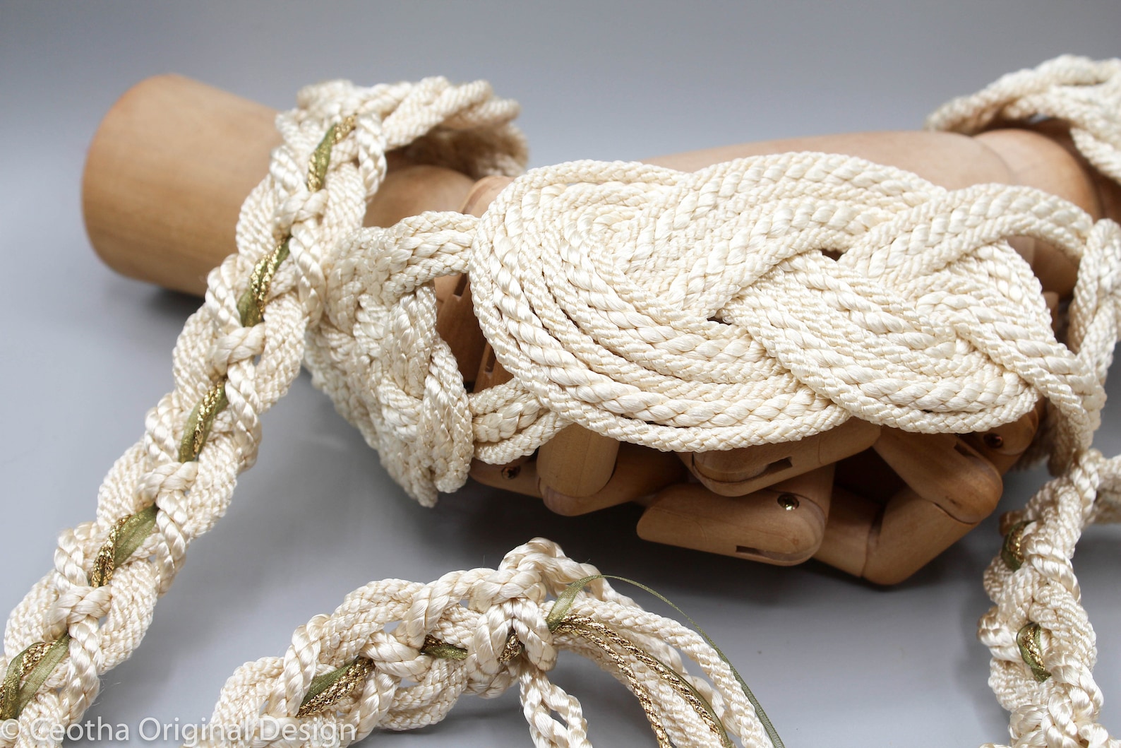 Handfasting Cord Celtic 'nine Knots' Design Ivory - Etsy