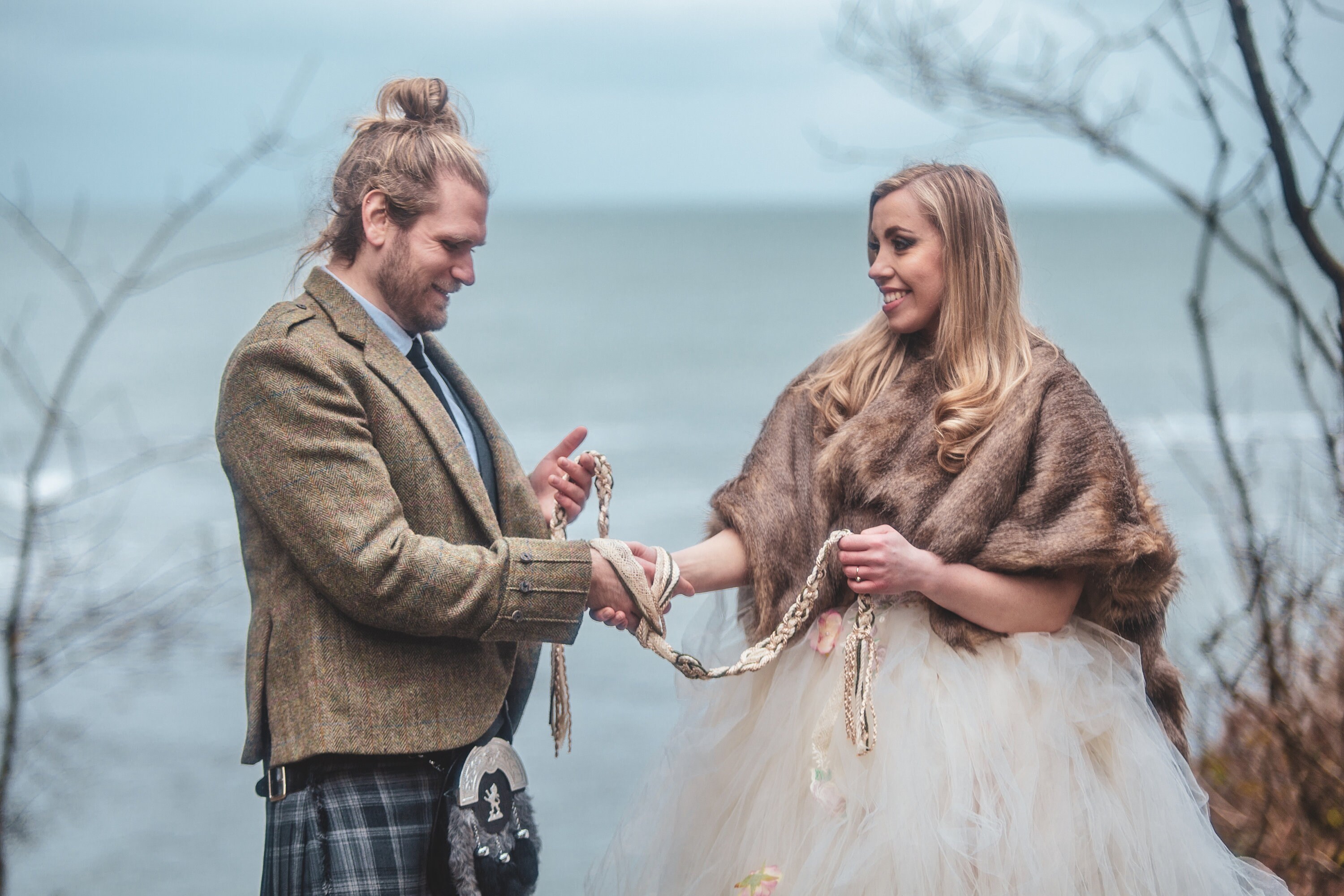 Handfasting Cord Infinity Tie Treasure Knot With Cotton and - Etsy UK