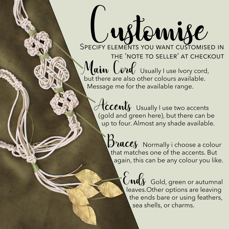 Handfasting Cord Infinity Triple Knot Cord/ribbon Original | Etsy