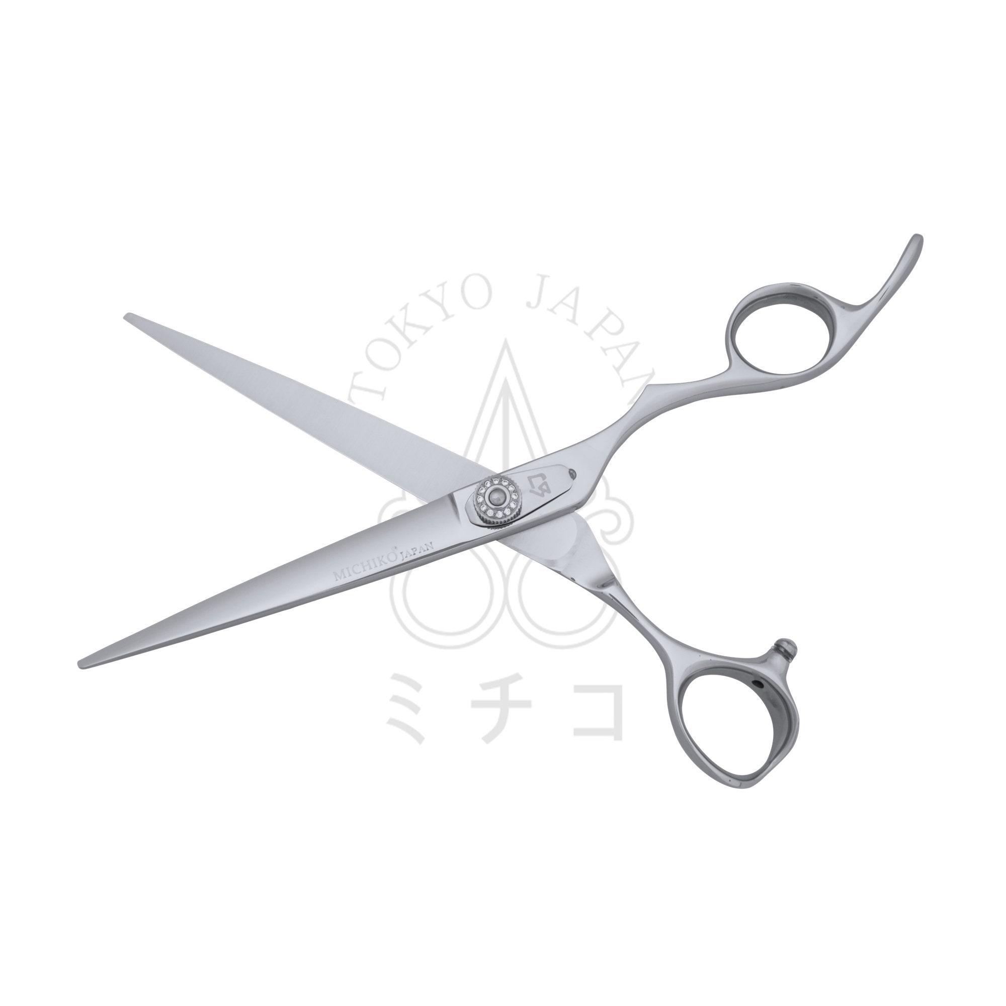 7 Japanese Barber Shears MICHIKO P-N2 Ergonomic Handle Hair Cutting ...