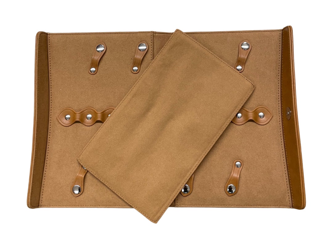 Synthetic Leather Barber Shear Case: Magnetic Closure, Holds 6 Pairs - Etsy