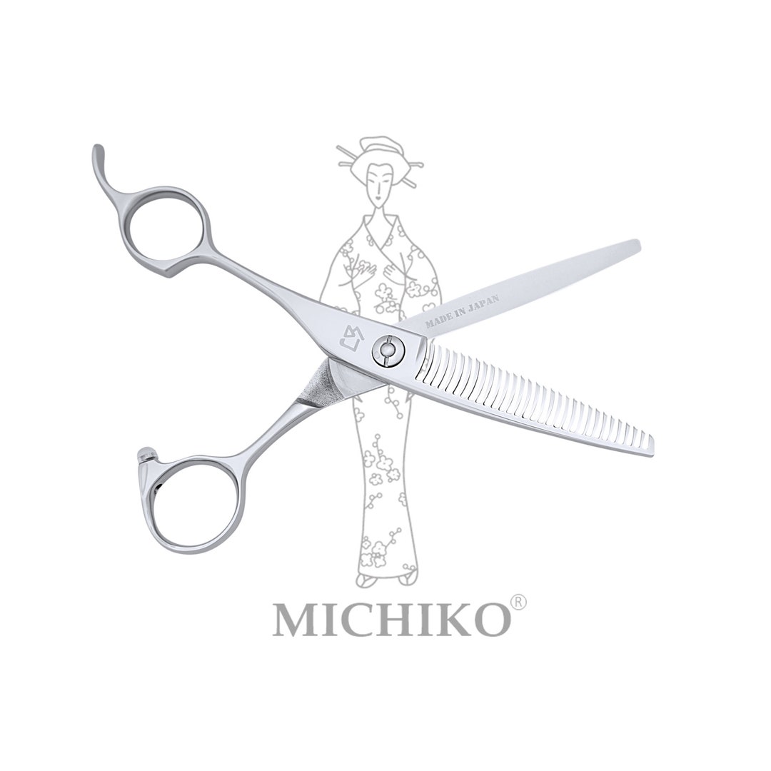 Left-handed Hair Thinning Scissors MICHIKO L-MIKI T302 Texturizer Lefty ...