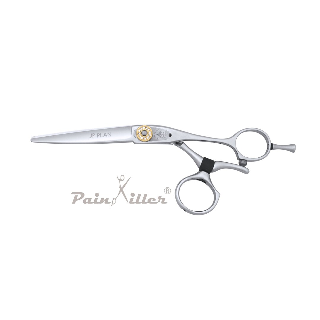 Flexible Thumb Hair Cutting Scissors Swivel Barber Shears PAINKILLER SJ ...