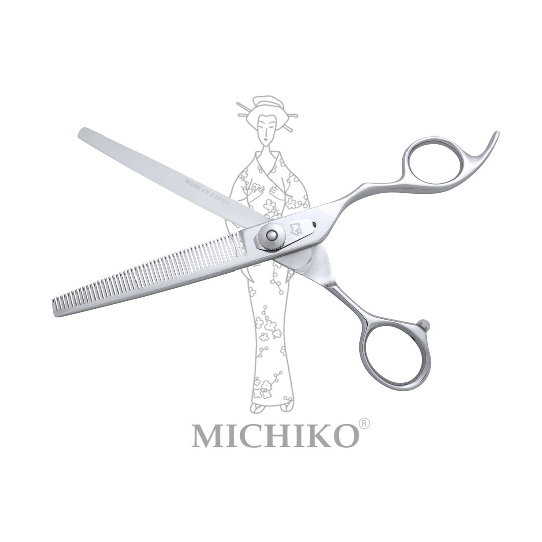Authentic Japanese Hair Thinning Scissors MICHIKO MK-P T7050 7-inch ...