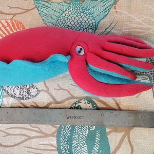 Cuttlefish Plush Sewing Pattern PDF Download With Tutorial - Etsy