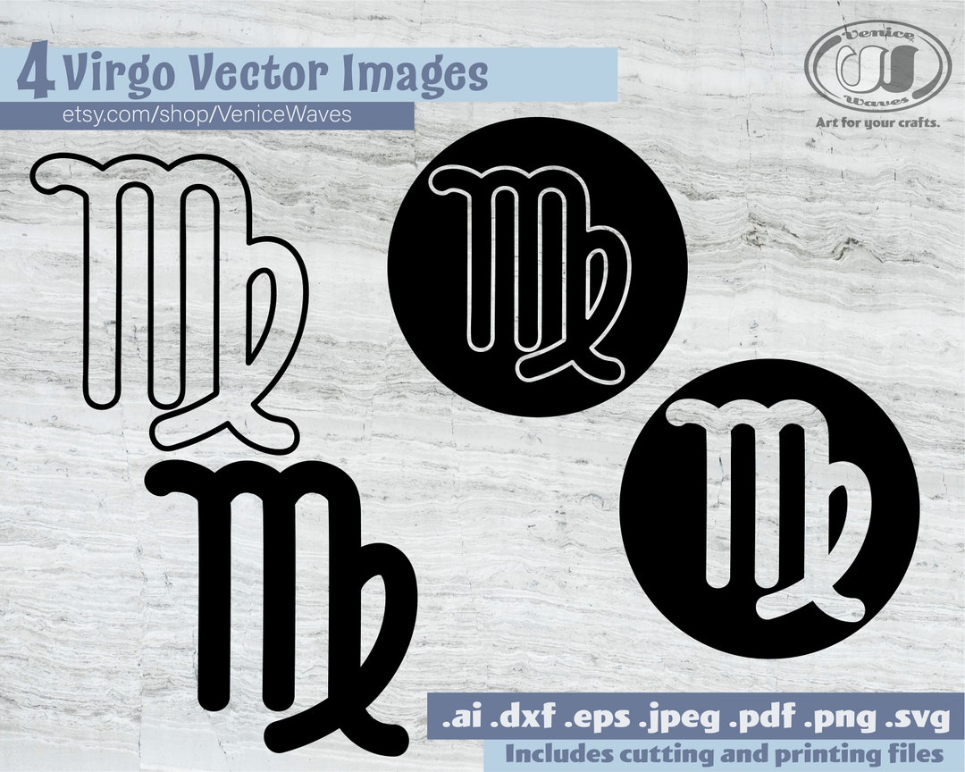 Virgo SVG, Virgo Cut File, Virgo Clipart, Virgo PDF, Virgo Download ...