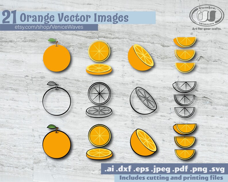 Oranges SVG Oranges Cut File Oranges Clipart Oranges PDF | Etsy Sweden