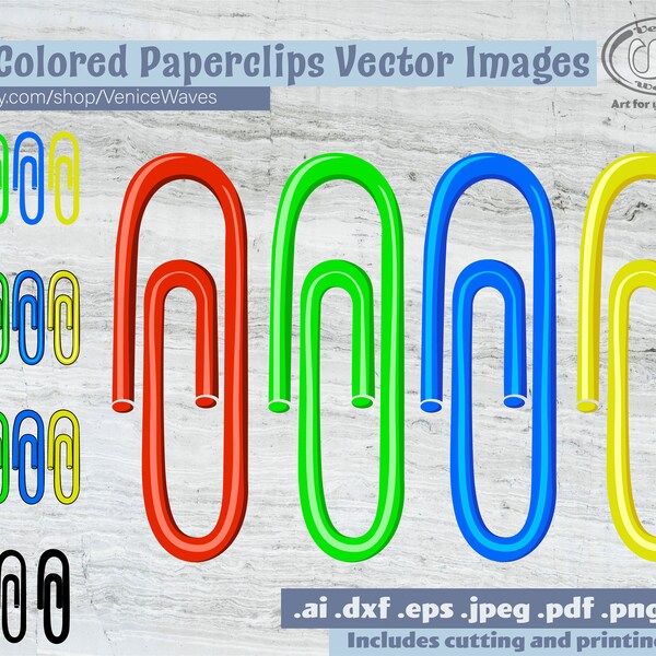 Paper Clip Svg - Etsy