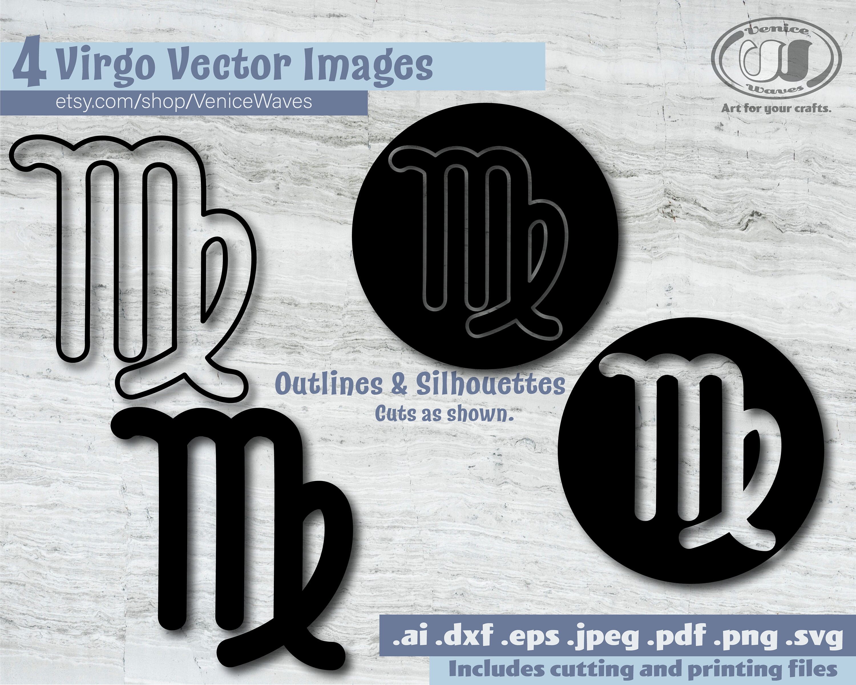 Virgo SVG Virgo Cut File Virgo Clipart Virgo PDF Virgo | Etsy Singapore