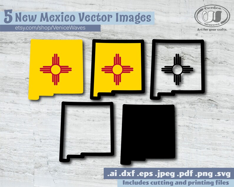 New Mexico SVG New Mexico Cut File New Mexico Clipart New | Etsy