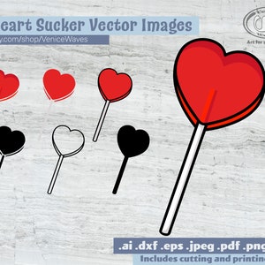 Heart Sucker SVG, Heart Sucker Cut File, Heart Sucker Clipart, Heart ...