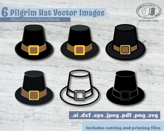 Pilgrim Hat Clipart