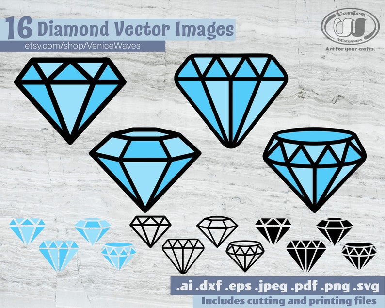 Diamonds SVG Diamonds Cut File Diamonds Clipart Diamonds | Etsy