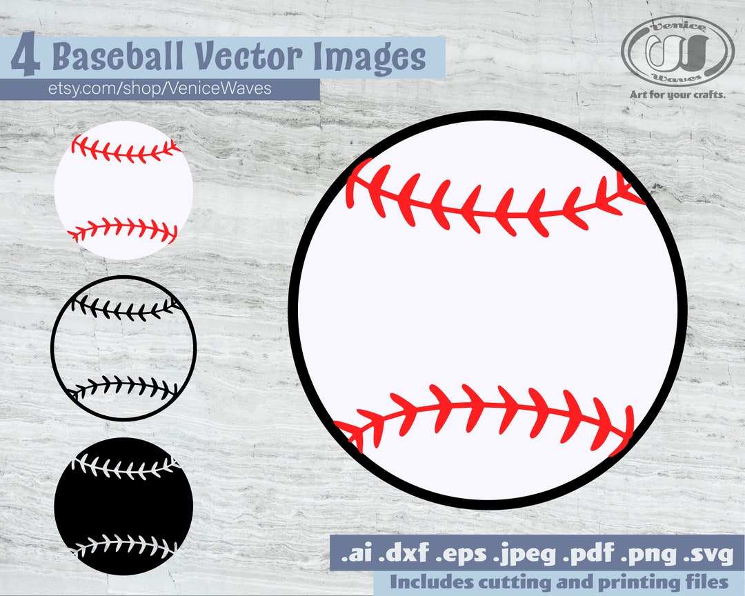 Baseball SVG, Baseball Cut File, Baseball Clipart, Baseball PDF ...