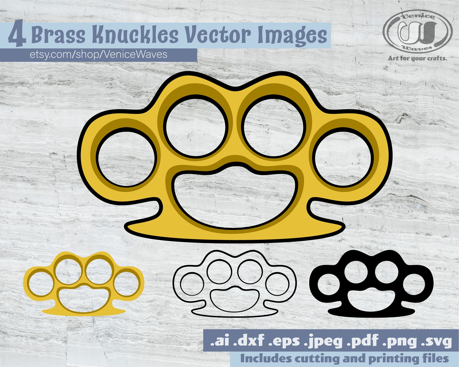 Brass Knuckles SVG Brass Knuckles File Brass Knuckles - Etsy Australia