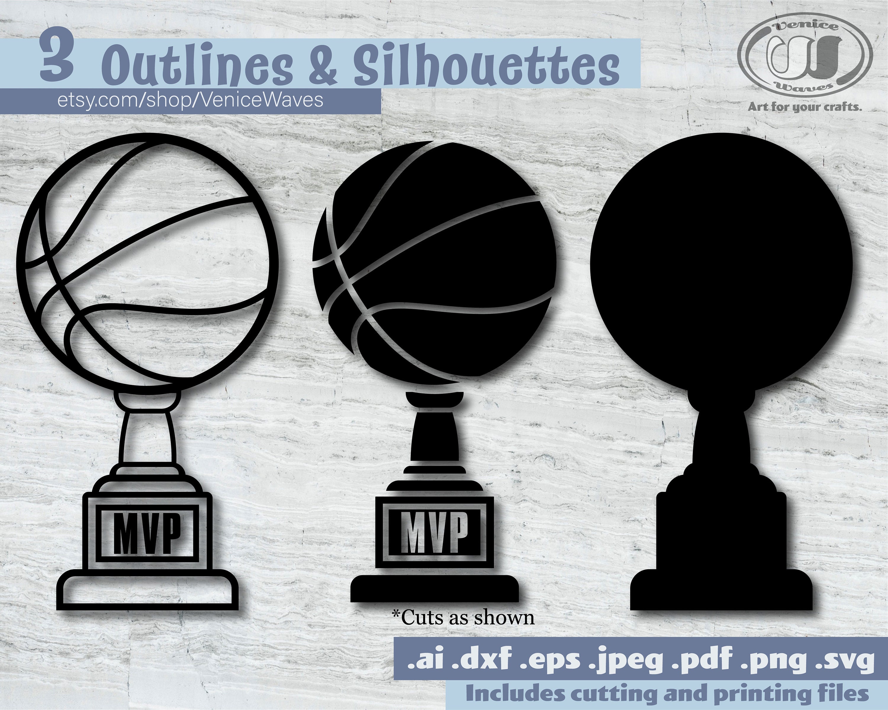Mounted Basketball Trophy Cup SVG, Baseball Trophy Cut File, Award ...