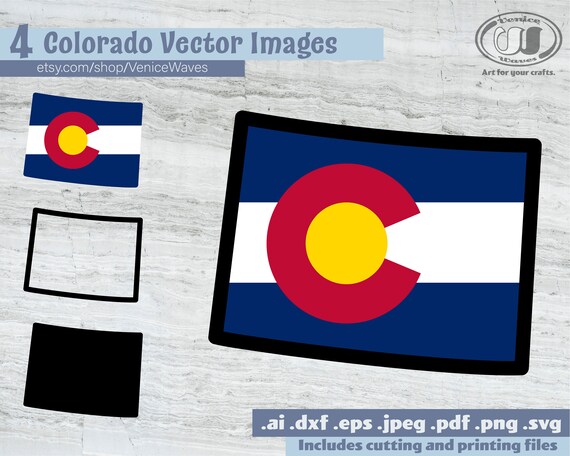 Colorado SVG Colorado Cut File Colorado Clipart Colorado | Etsy