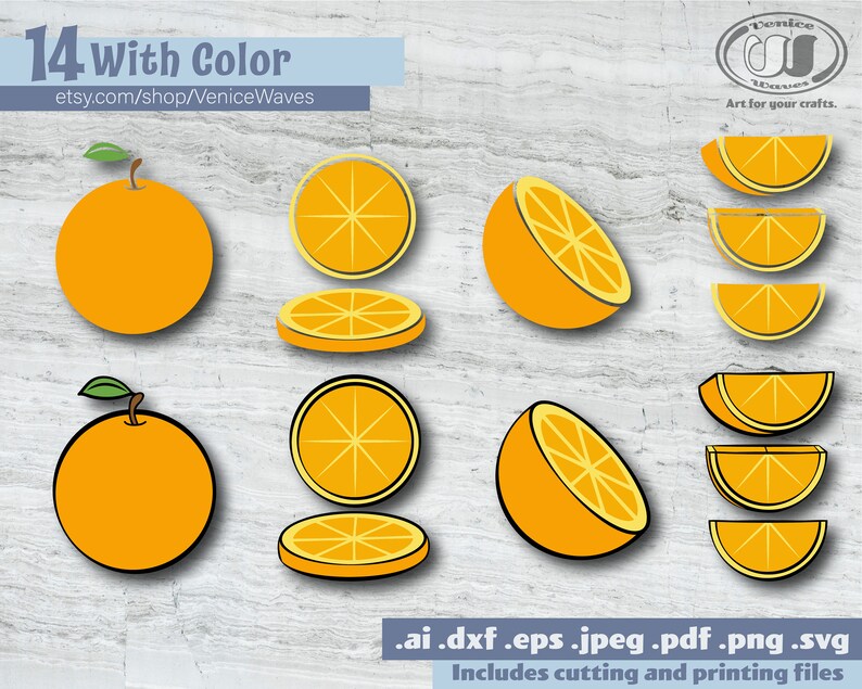 Oranges SVG Oranges Cut File Oranges Clipart Oranges PDF | Etsy Sweden