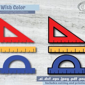 Ruler SVG Ruler Cut File Ruler Clipart Ruler PDF Ruler - Etsy