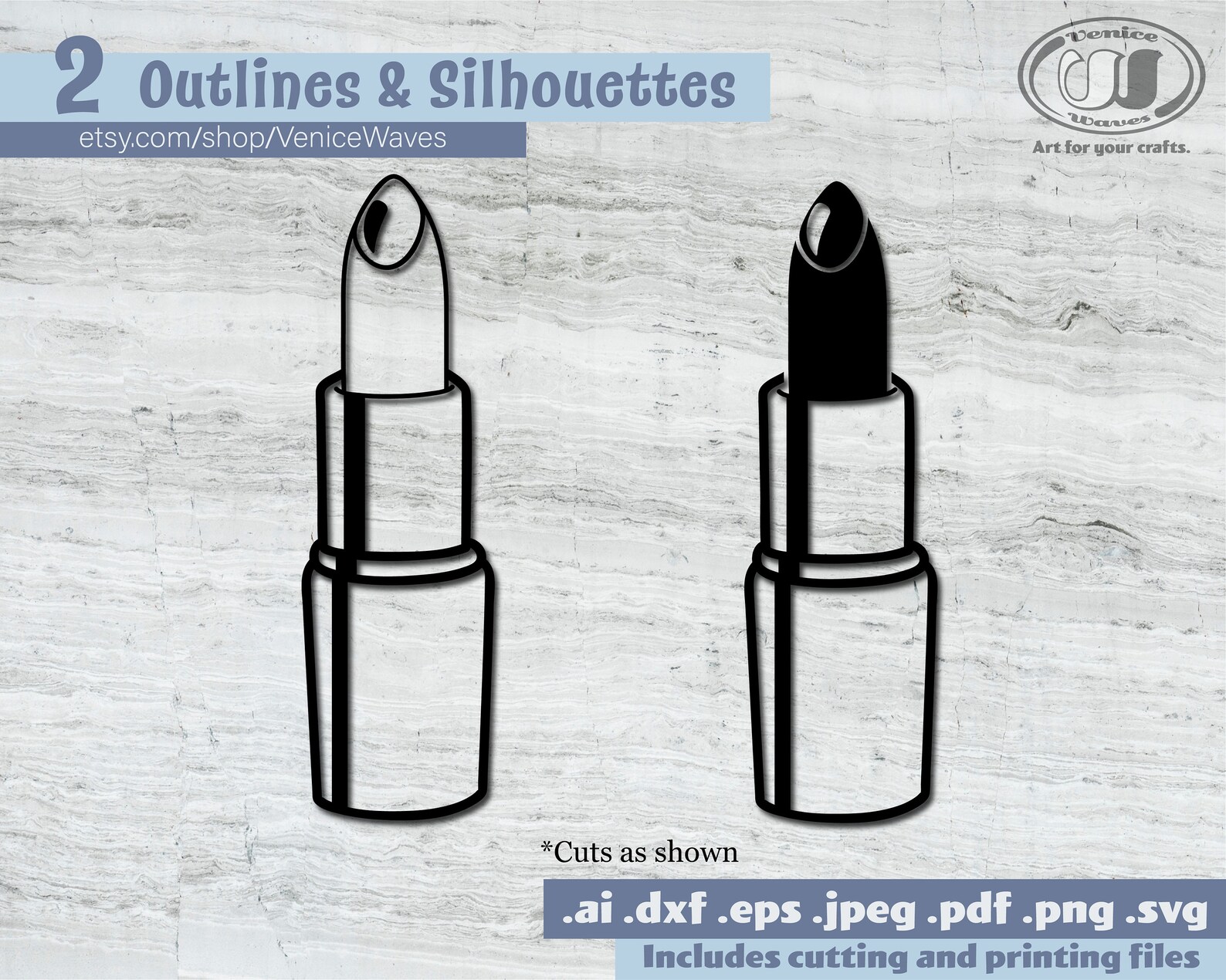 Lipstick SVG Lipstick Cut File Lipstick Clipart Lipstick - Etsy