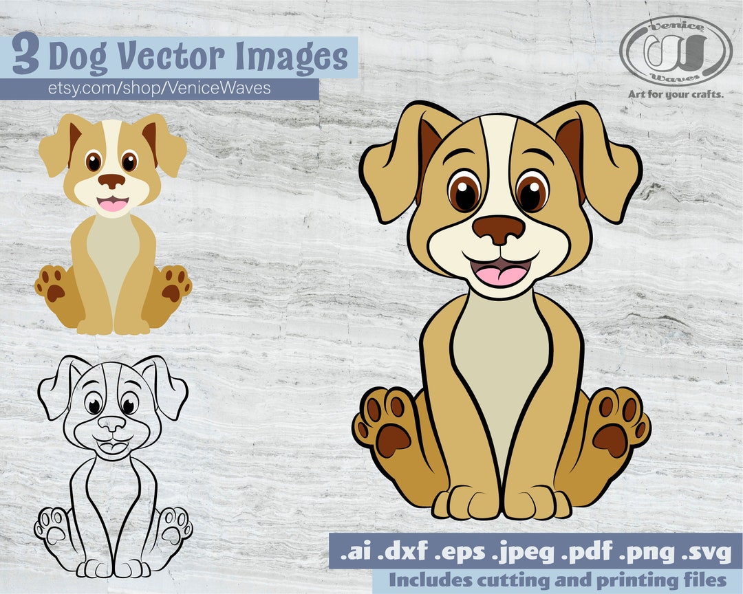 Dog SVG, Dog Cut File, Dog Clipart, Dog PDF, Dog Download, Digital ...