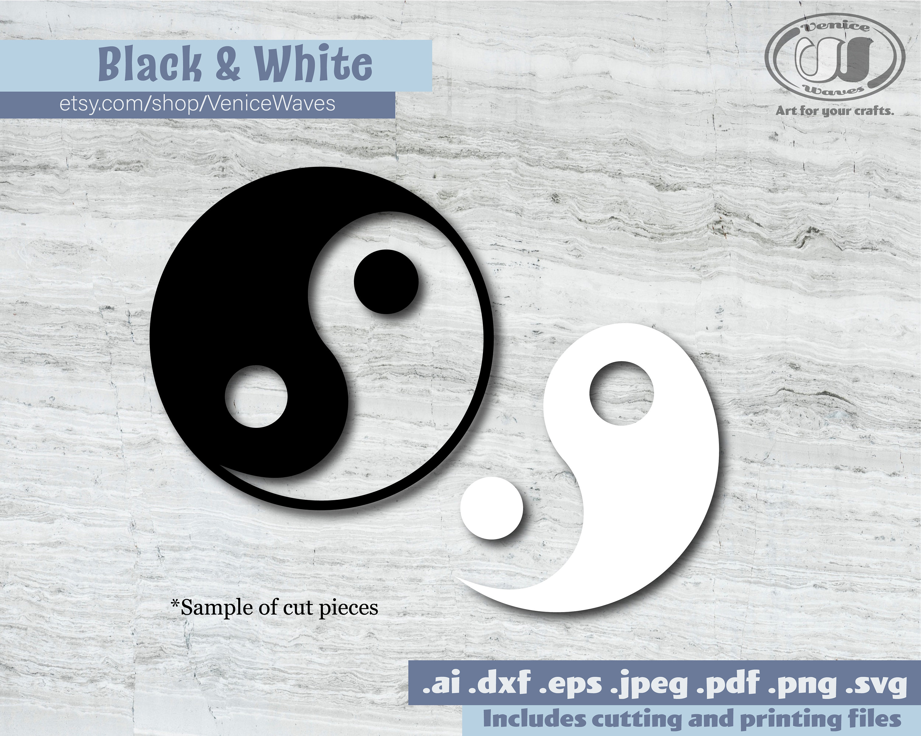 Yin Yang Clipart Yin Yang Cut File Yin Yang Clipart Yin | Etsy