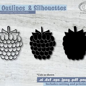 Raspberry SVG, Raspberry Cut File, Raspberry Clipart, Raspberry PDF ...