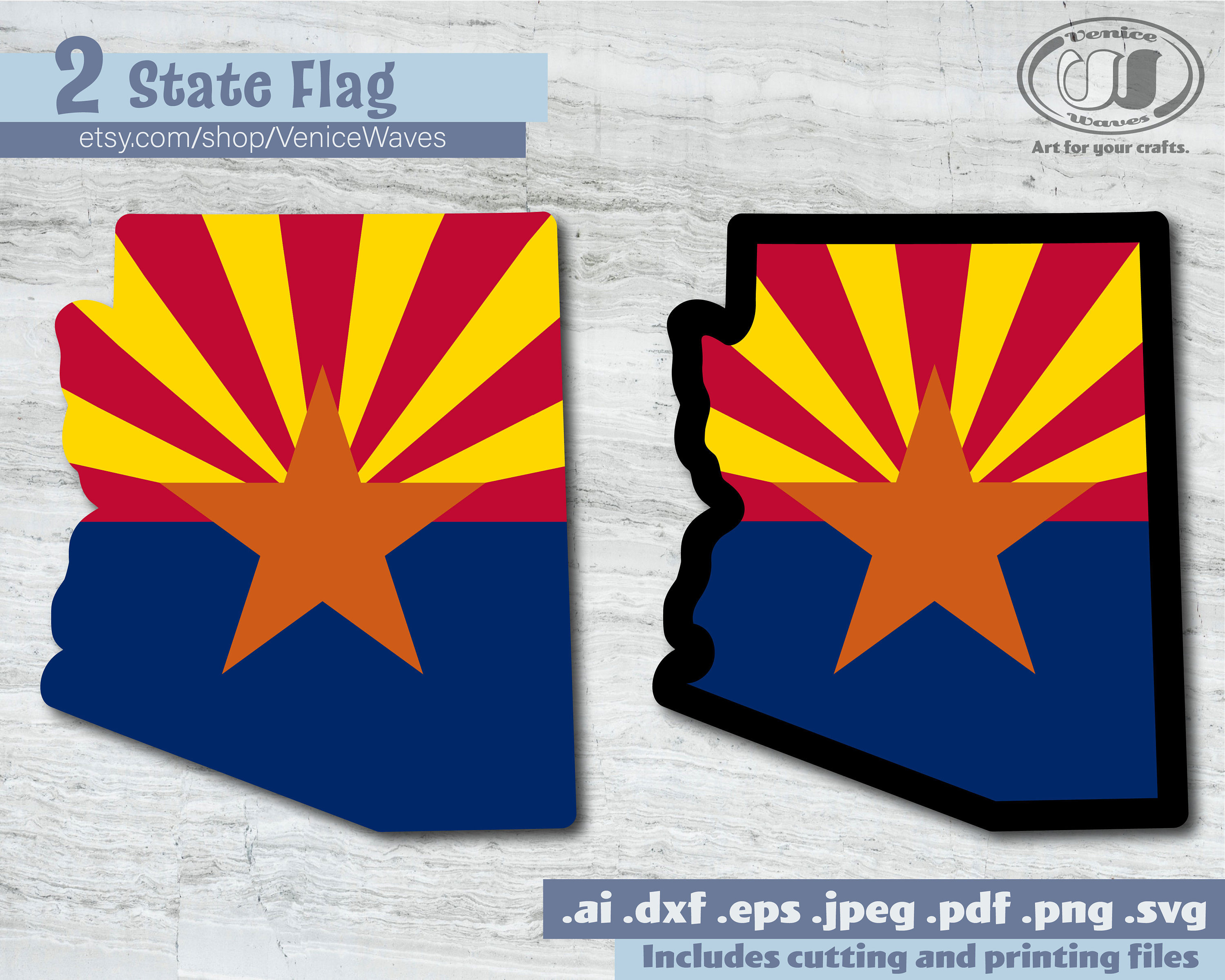 Arizona SVG Arizona Cut File Arizona Clipart Arizona PDF | Etsy