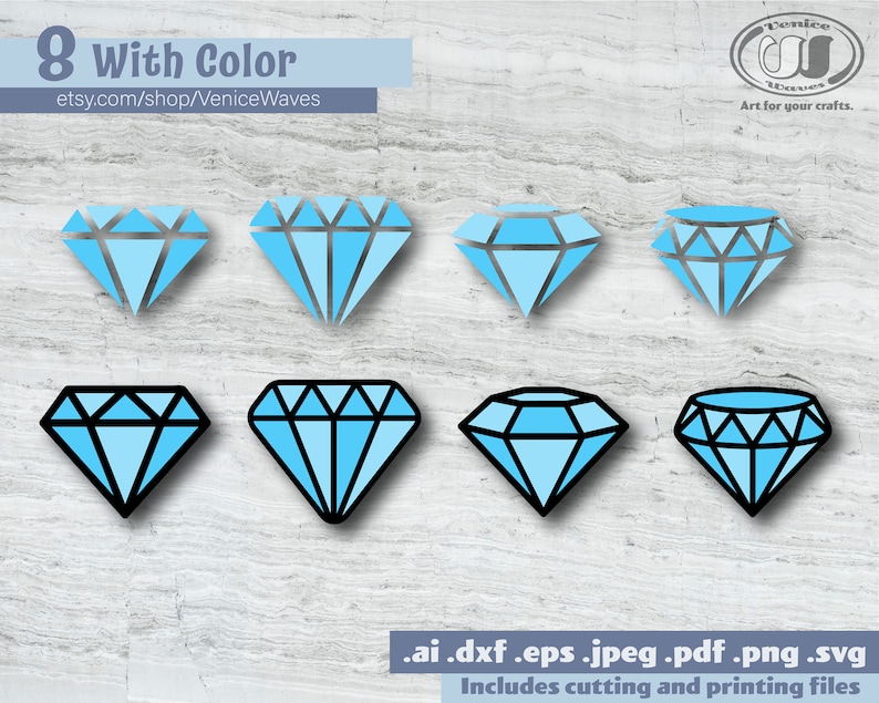 Diamonds SVG Diamonds Cut File Diamonds Clipart Diamonds - Etsy