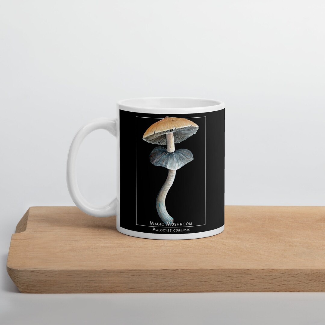 Psilocybe Cubensis Magic Mushroom Coffee Tea Mug - Etsy