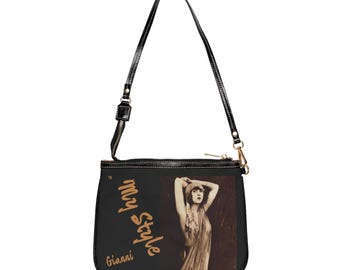 Retro Shoulder Bag, Hipster Gen-z Fashionista Small Purse, 1920s Style ...