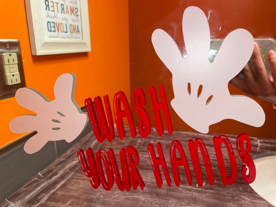 Mickey Mouse Decal Mickey Mouse Sticker Disney Decal | Etsy