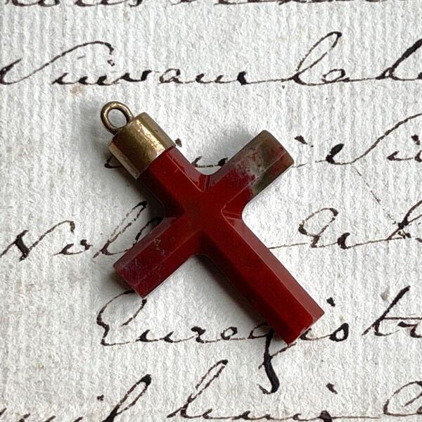 Antique Cross Pendant - Etsy