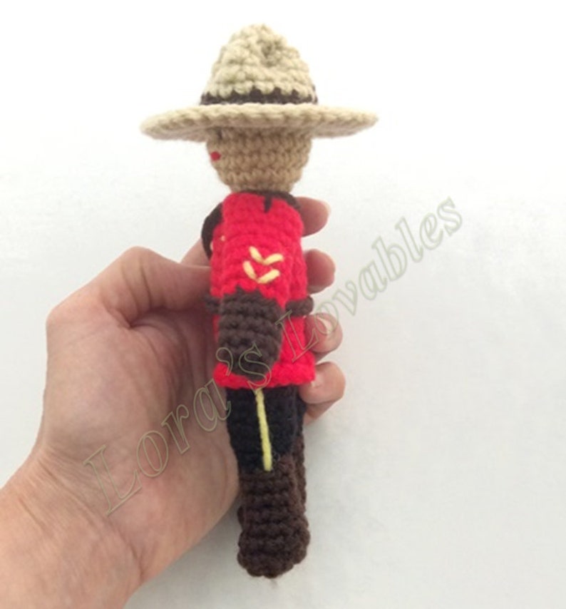 DIY RCMP Canadian Mountie Crochet Kit Advanced Beginner to - Etsy