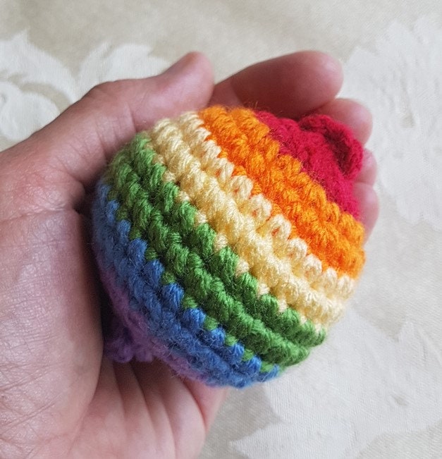Pdf-stress Relief Pride Flag Squeeze Ball Crochet PATTERN With - Etsy