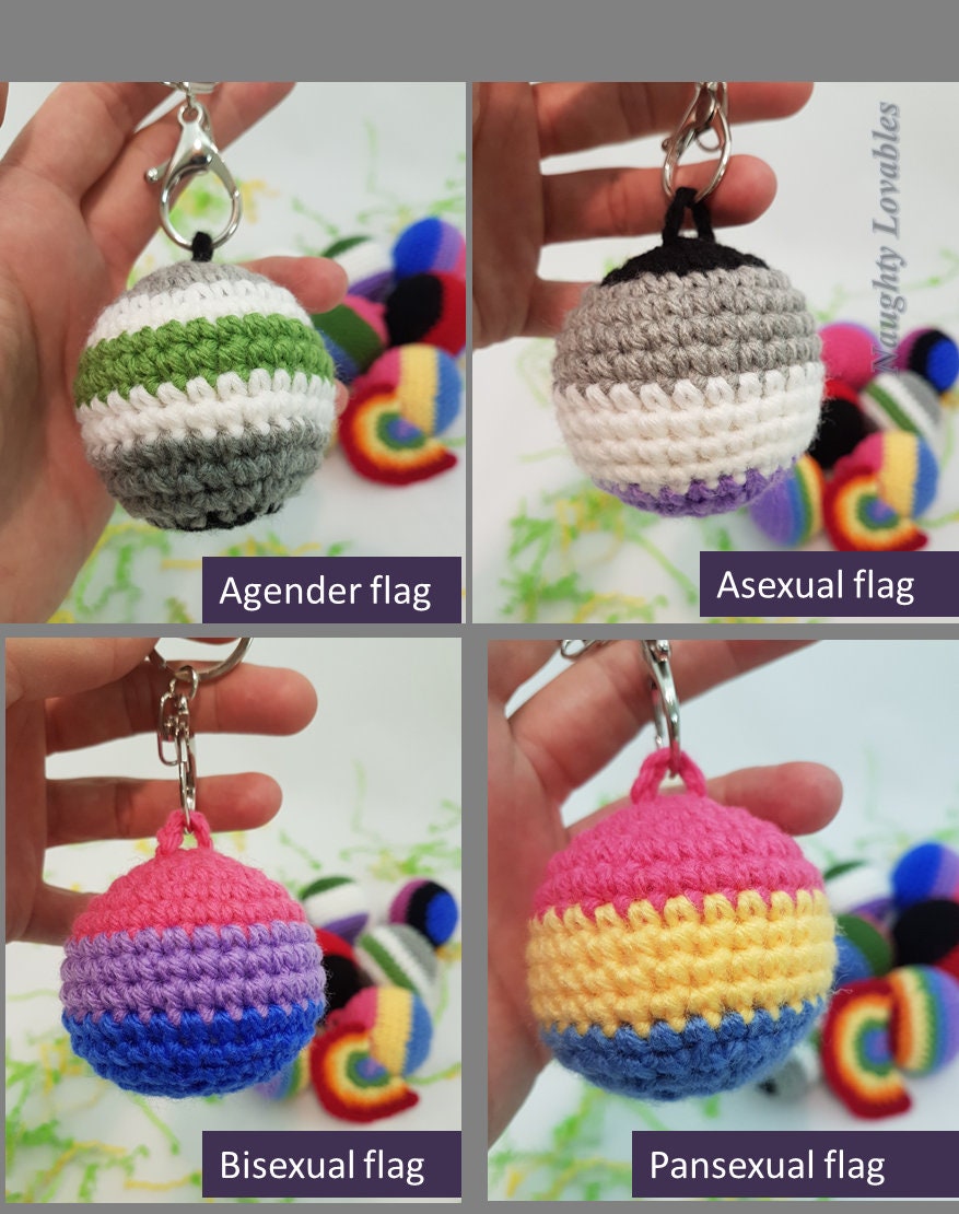 Pdf-stress Relief Pride Flag Squeeze Ball Crochet PATTERN With - Etsy