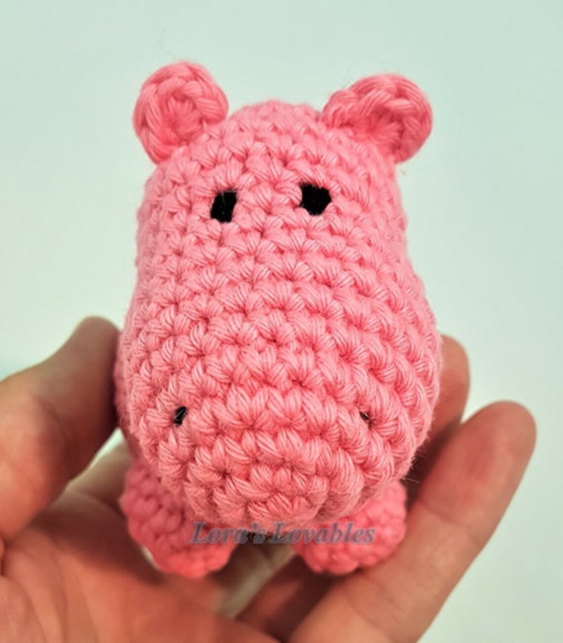 DIY Hippopotamus Crochet Kit, Beginner, Educational African Animal ...