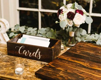 Rustic wooden box | Etsy