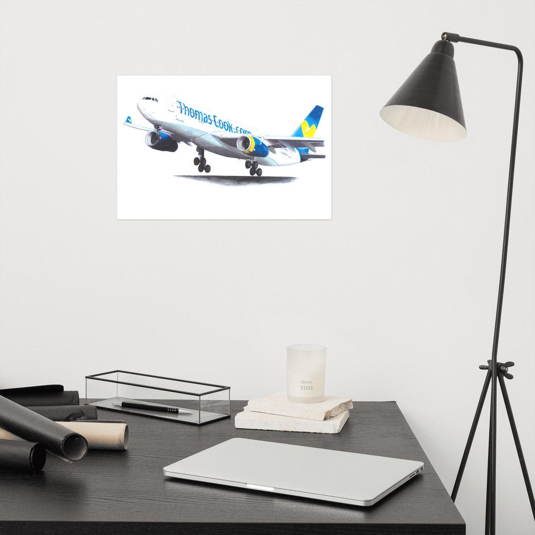 Thomas Cook Airbus A330-300 Artwork Poster - Etsy
