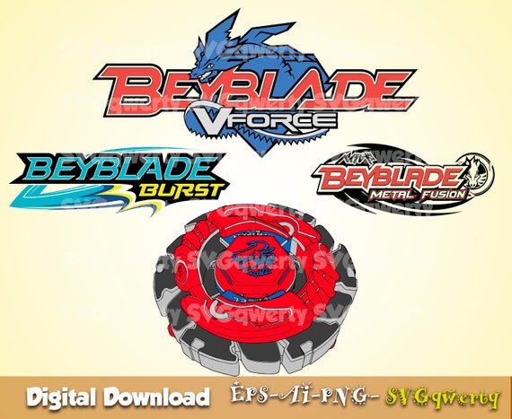 Beyblade svg V-force svg Beyblade clipart Printable Cut | Etsy