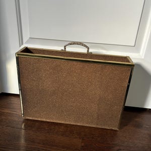 Vintage Brass Magazine Holder With Brass Rope Decal Detail - Etsy