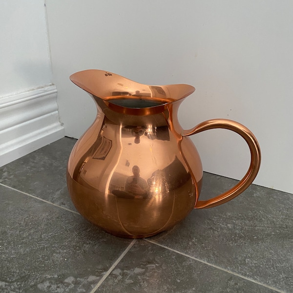 Copper Pitcher - Etsy