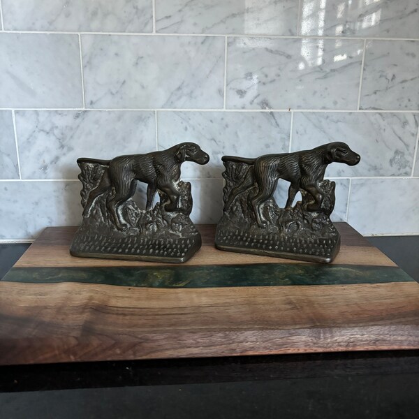 Dog Bookends - Etsy