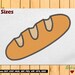 Bread Machine Embroidery Design Files Pattern 20 Sizes All Formats Food ...